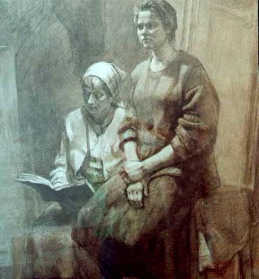 Reading and Art: Aref Damee