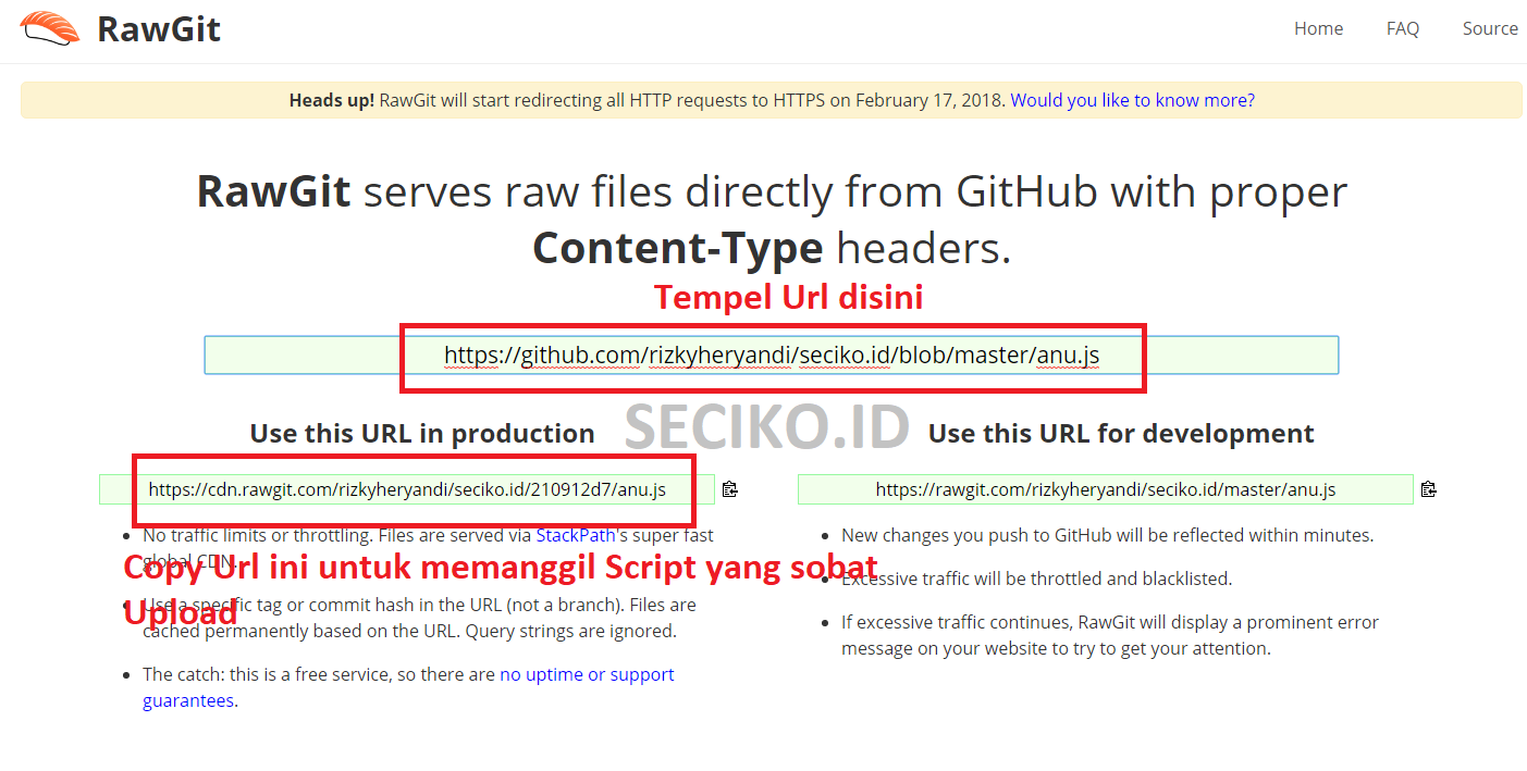 Cara Upload File Javascript Ke Github Dengan Hosting Gratis Seciko Id