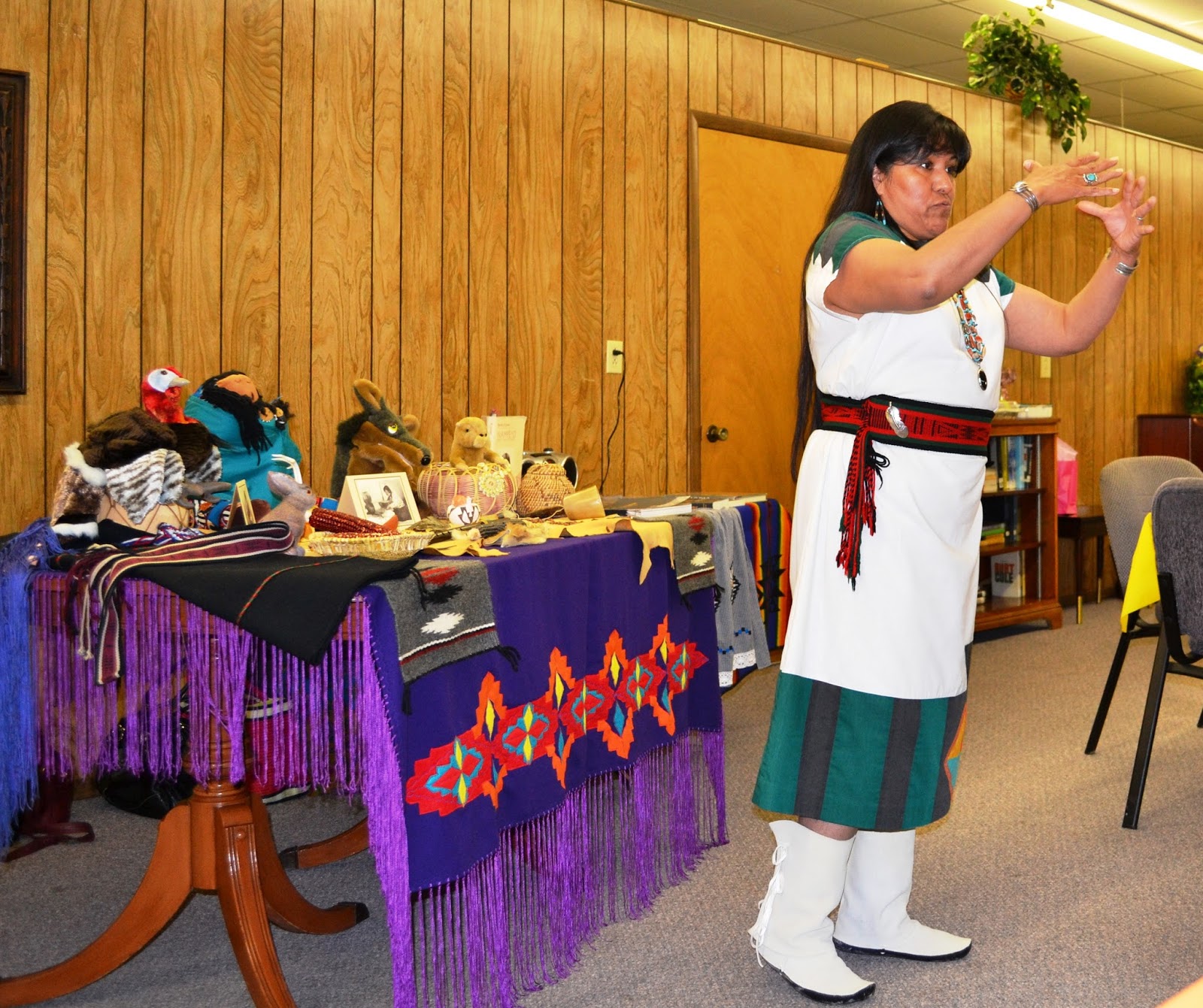 Native American Storyteller: About