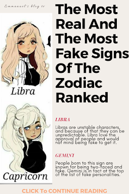 The Most Real And The Most Fake Signs Of The Zodiac Ranked