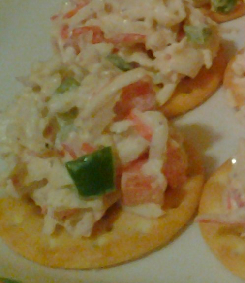 Cooking With Sugar: Spicy Crab Salad Canapes