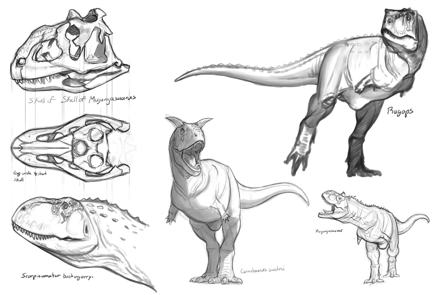 Raul Ramos Art: Creature Anatomy - Week 3