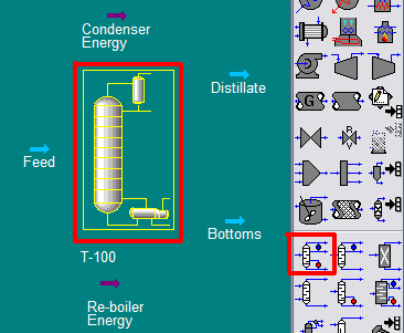 All about chemical engineering : Distillation in ASPEN HYSYS