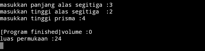 Membuat Codingan C++ Menghitung Luas Permukaan - MATERI TEKNIK INFORMATIKA