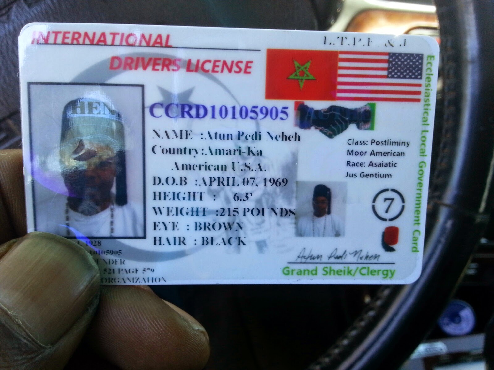 Moorish Identification Service