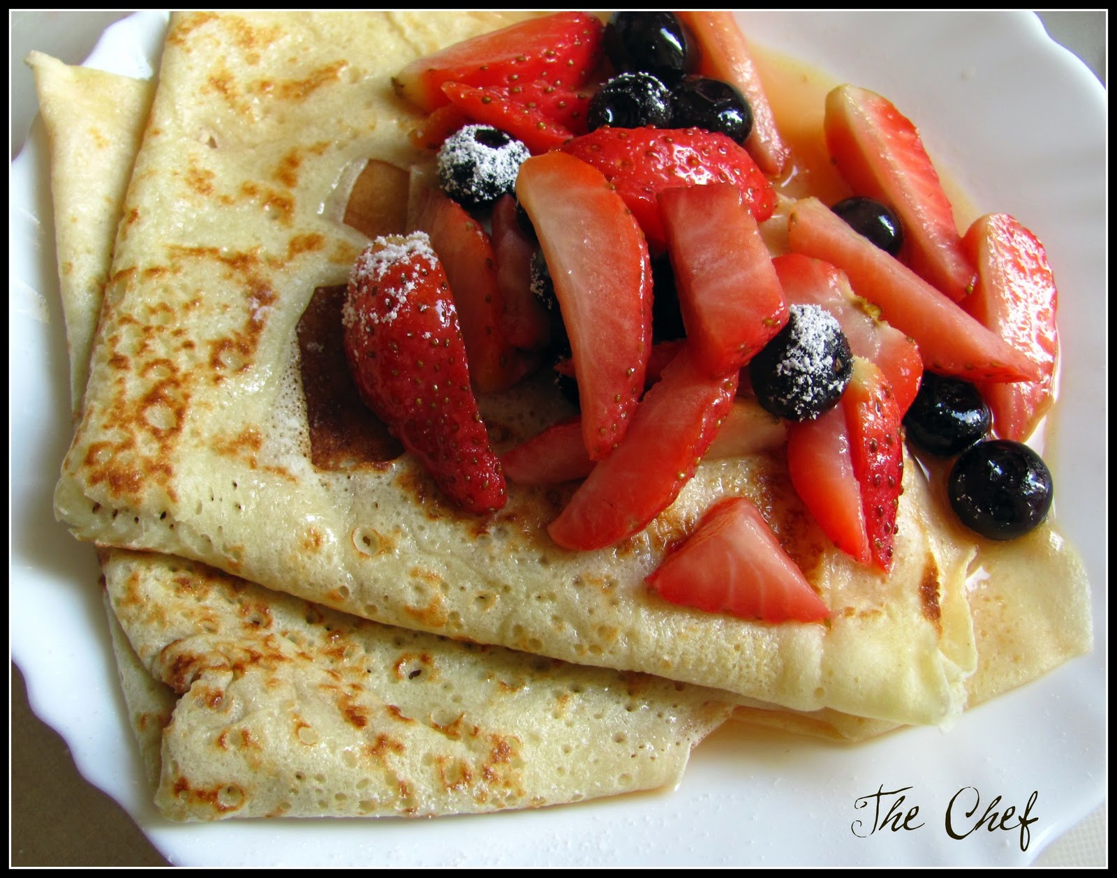The Chef: Summer Berry Crepes