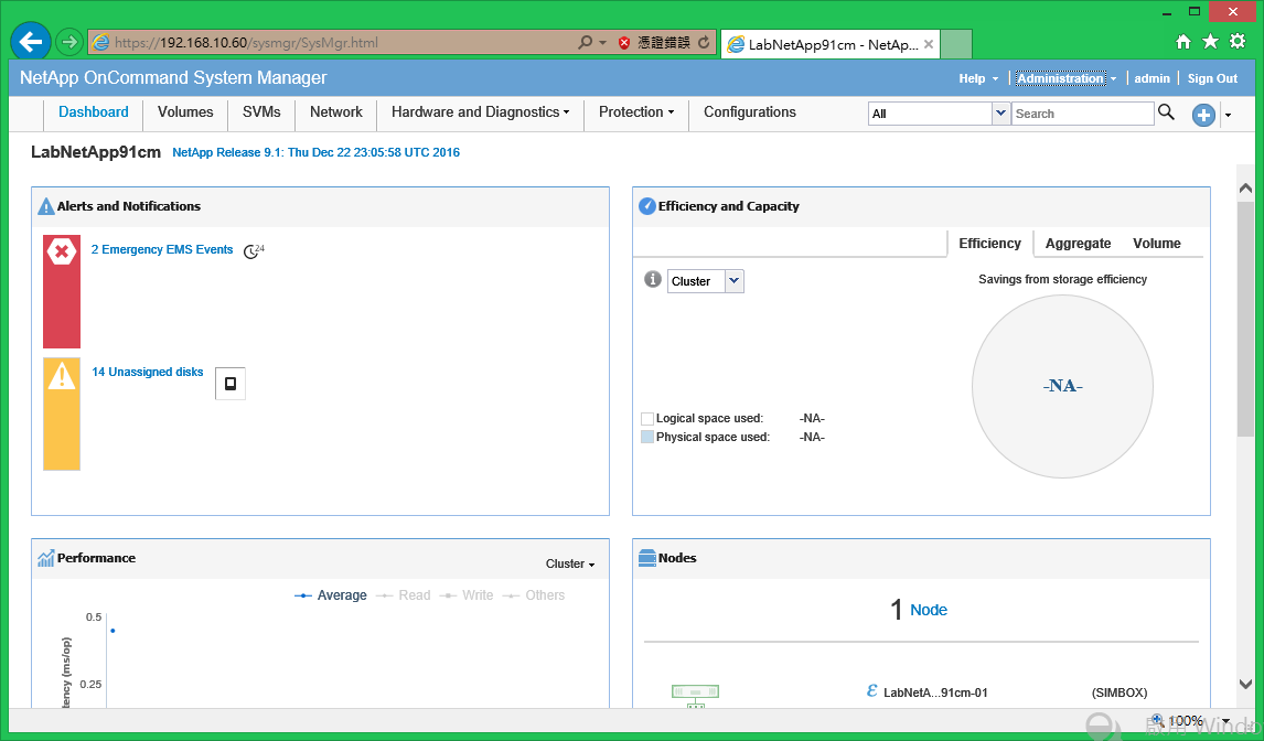 學無止境(IT Worker): 安裝 NetApp Simulator
