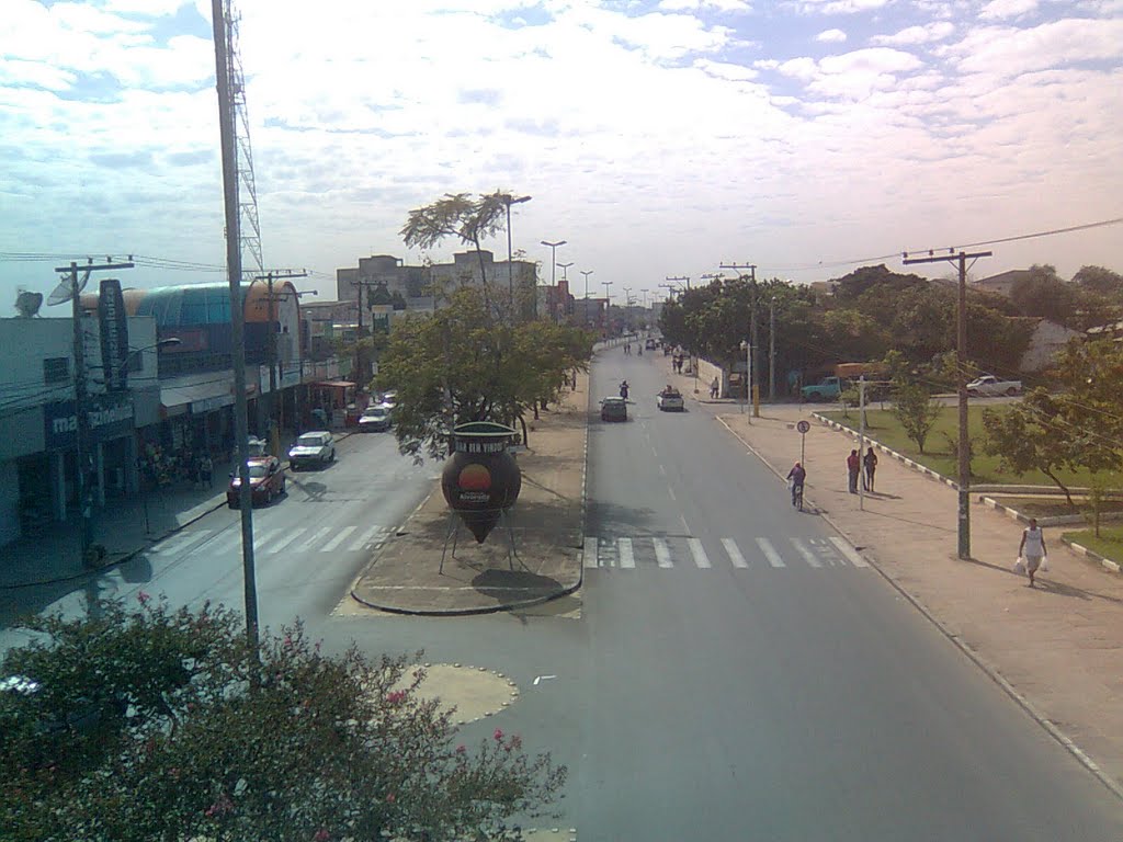 OLHANDO DA JANELA DO TREM: ALVORADA / RIO GRANDE DO SUL (0178 / 5.570)