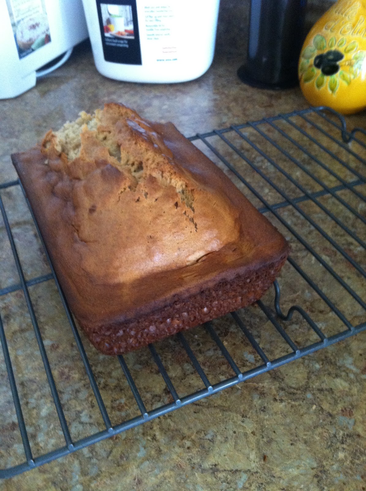 Confessions of a Hoarding Housewife: Blender Banana Bread