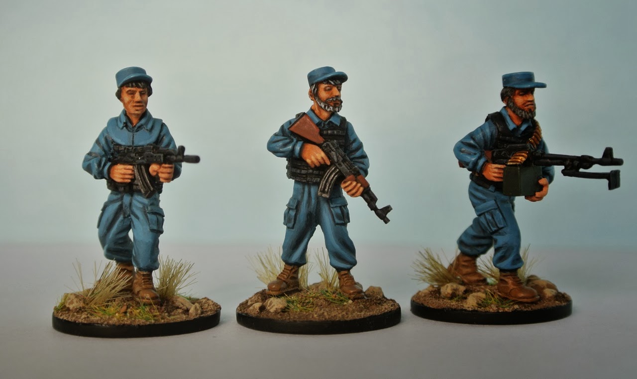 Flying Gorilla: Modern Afghan National Police in 28mm