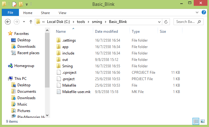 electronic hobby: Sming Framework ตอนที่3 (Basic GPIO Input/Output)