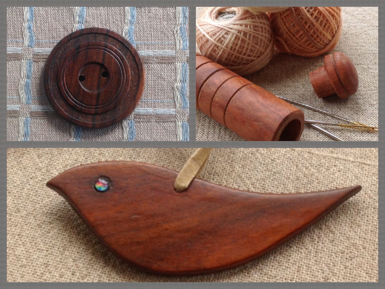 Stitching Cow: Handcrafted Timber Sewing Items from Stitching Cow