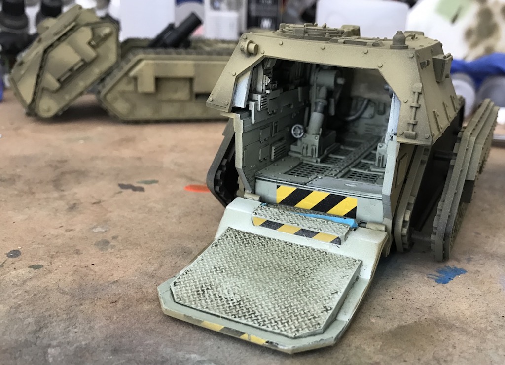 40k Hobby Blog: Trio of Death Korps of Krieg Vehicles WIP