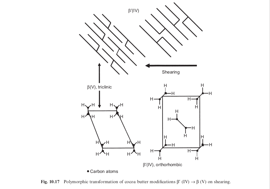Carlo Möckli: Da Suíça para Você: Crystallization of cocoabutter