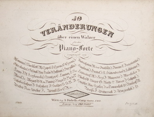 Las otras Variaciones DIABELLI | Bitácora de un melómano