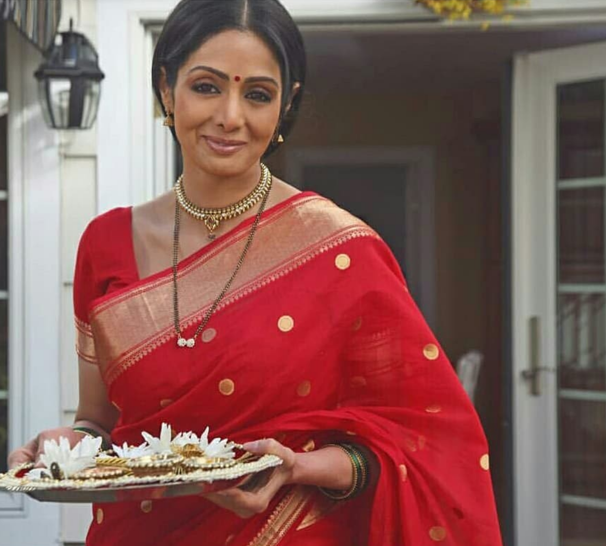 Sridevi: Sridevi in English Vinglish: Woman in Red