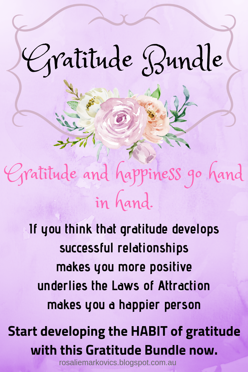 Gratitude Bundle-start developing the habit of gratitude with this ...