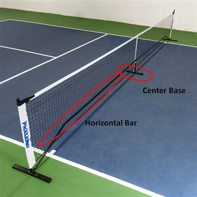 A Pickleball Life: Rules Clarification - Temporary Net Frames
