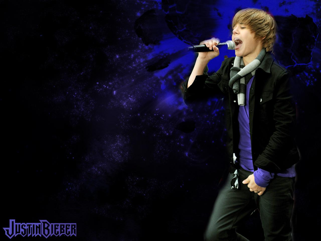 Justin Bieber Performing on Stage HD Wallpaper ~ The Wallpaper Database