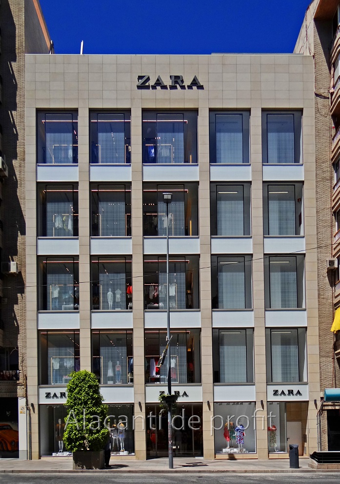 Alacantí de profit: COMO NUEVA 76: LAS FACHADAS DE ZARA
