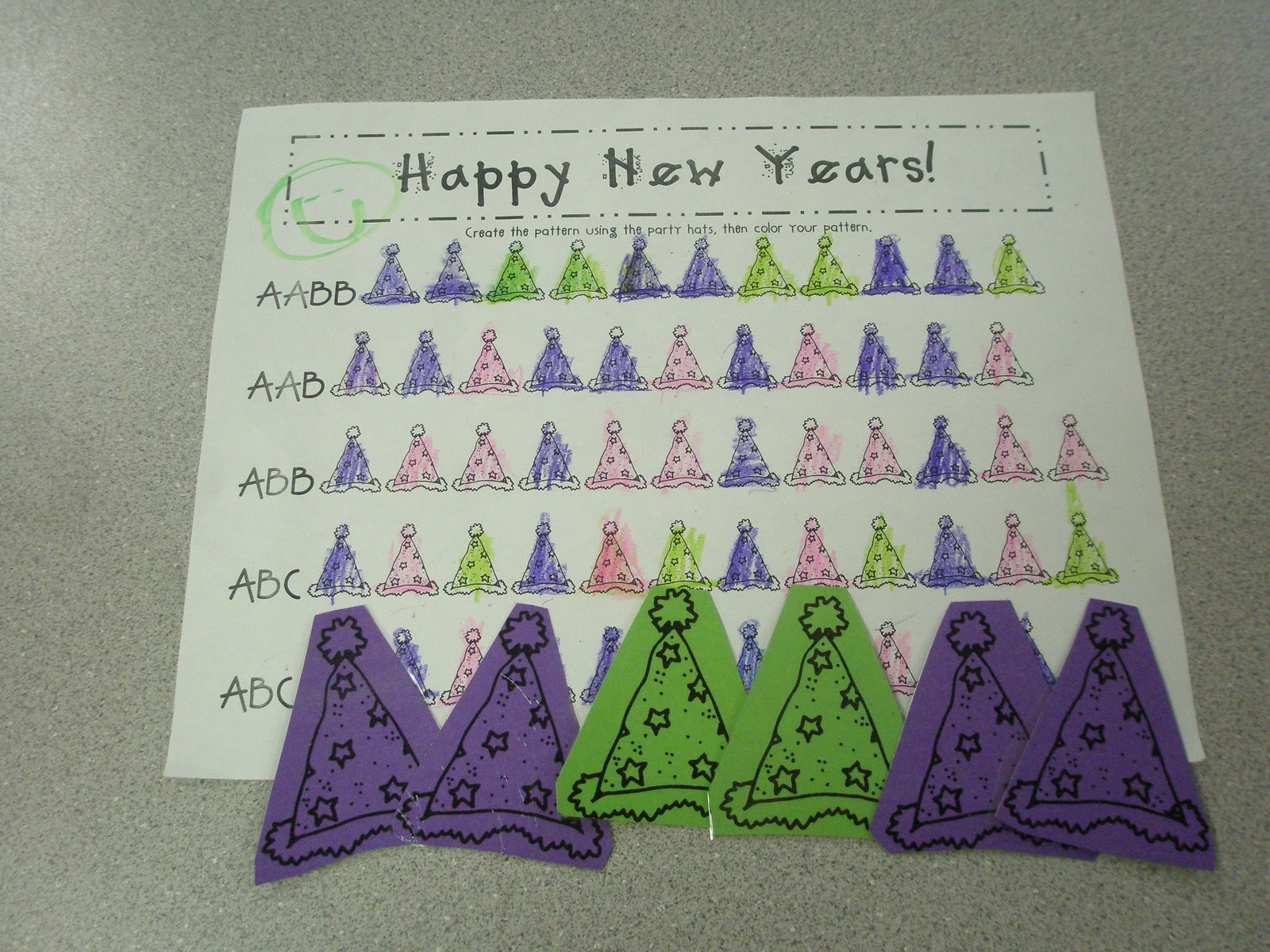 Miss Chamblee's Kinderfriends: Happy New Years!