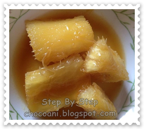 .. Mak Lang Ani ..: Ubi Kayu Sira Gula melaka