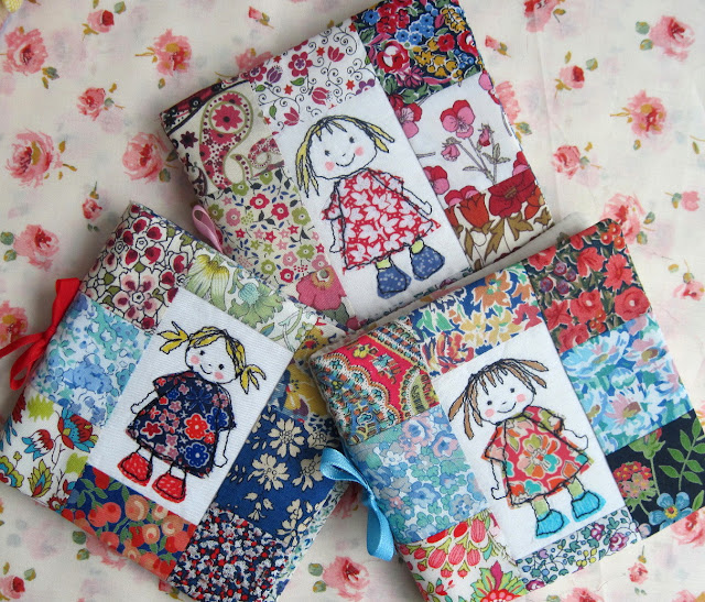 Flutterby Patch: Jolly Dolly needle cases