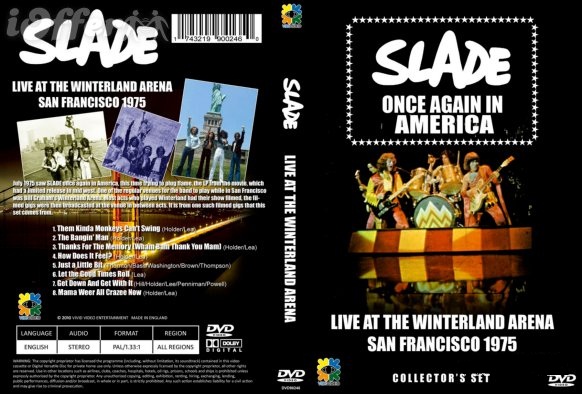 BANCA DO ROCK Rock Concert DVD: 1818 - DVD SLADE 1975 - BOOTLEG