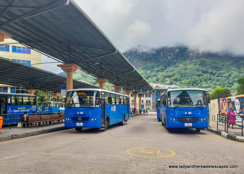 How to Explore Mahe Island in Seychelles by Public Bus | Lady & her ...
