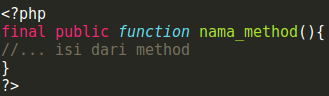 OOP PHP : Final Method dan Final Class - Unique Programmer