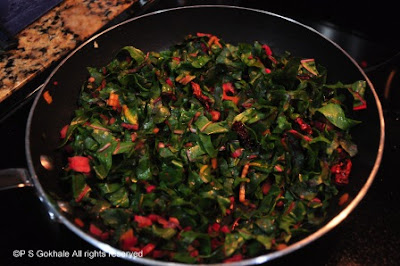 Recipes for all Occasions: Rainbow Chard Stir Fry