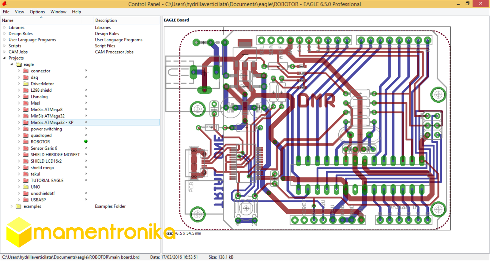 mamentronika: Membuat Library EAGLE sendiri (PART 1)