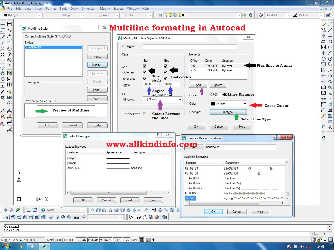 Multiline Style Formatting in Autocad | Informational Encyclopedia