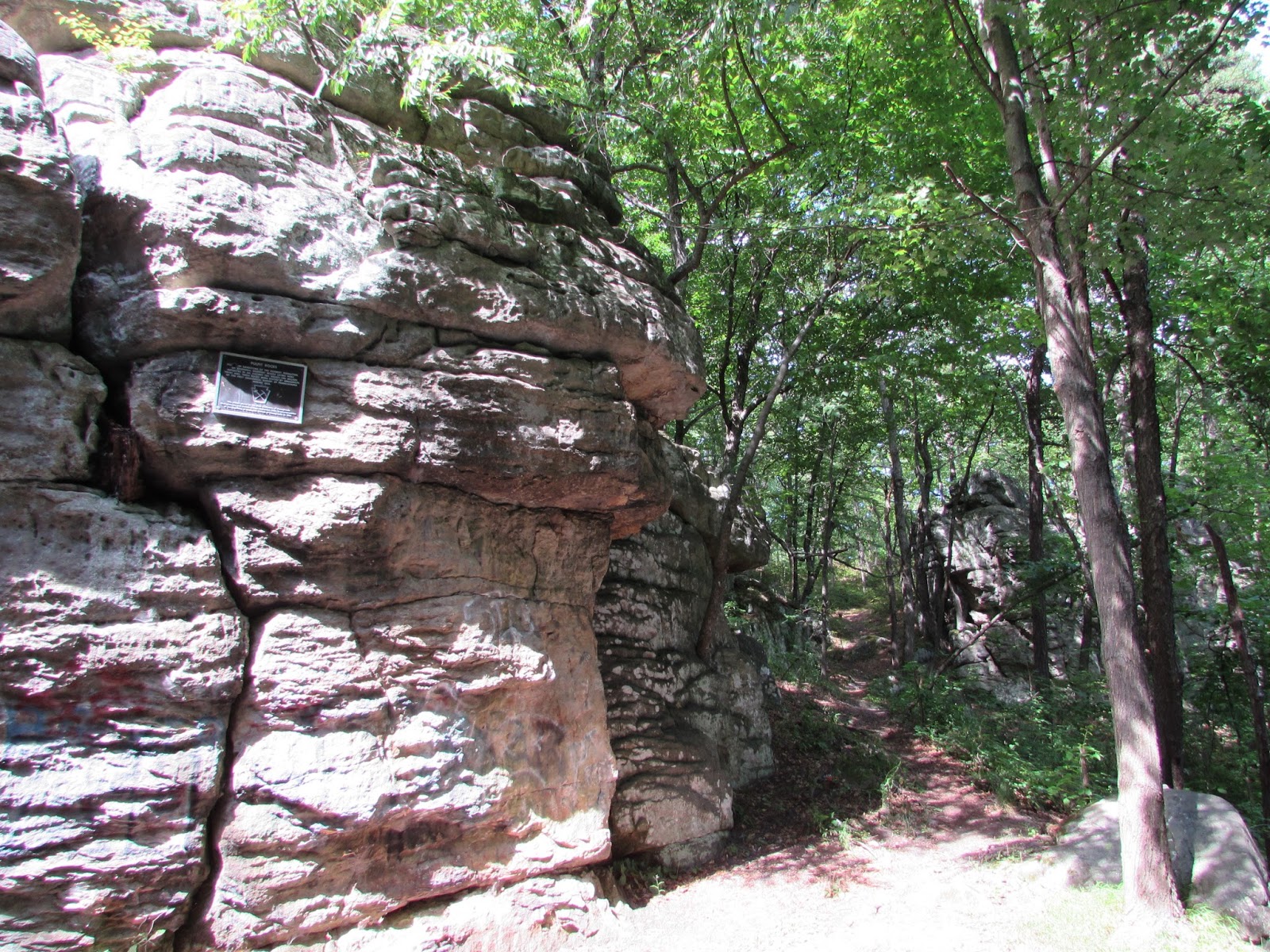 Random Wonders in Huntingdon County: Pulpit Rocks, St. Matthew's Church ...