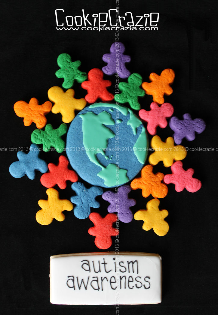The Cookie Puzzle: Autism Awareness Cookies from CookieCrazie