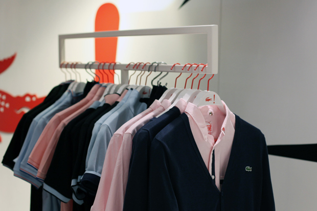 The Men's Things: Lacoste Visual Merchandising