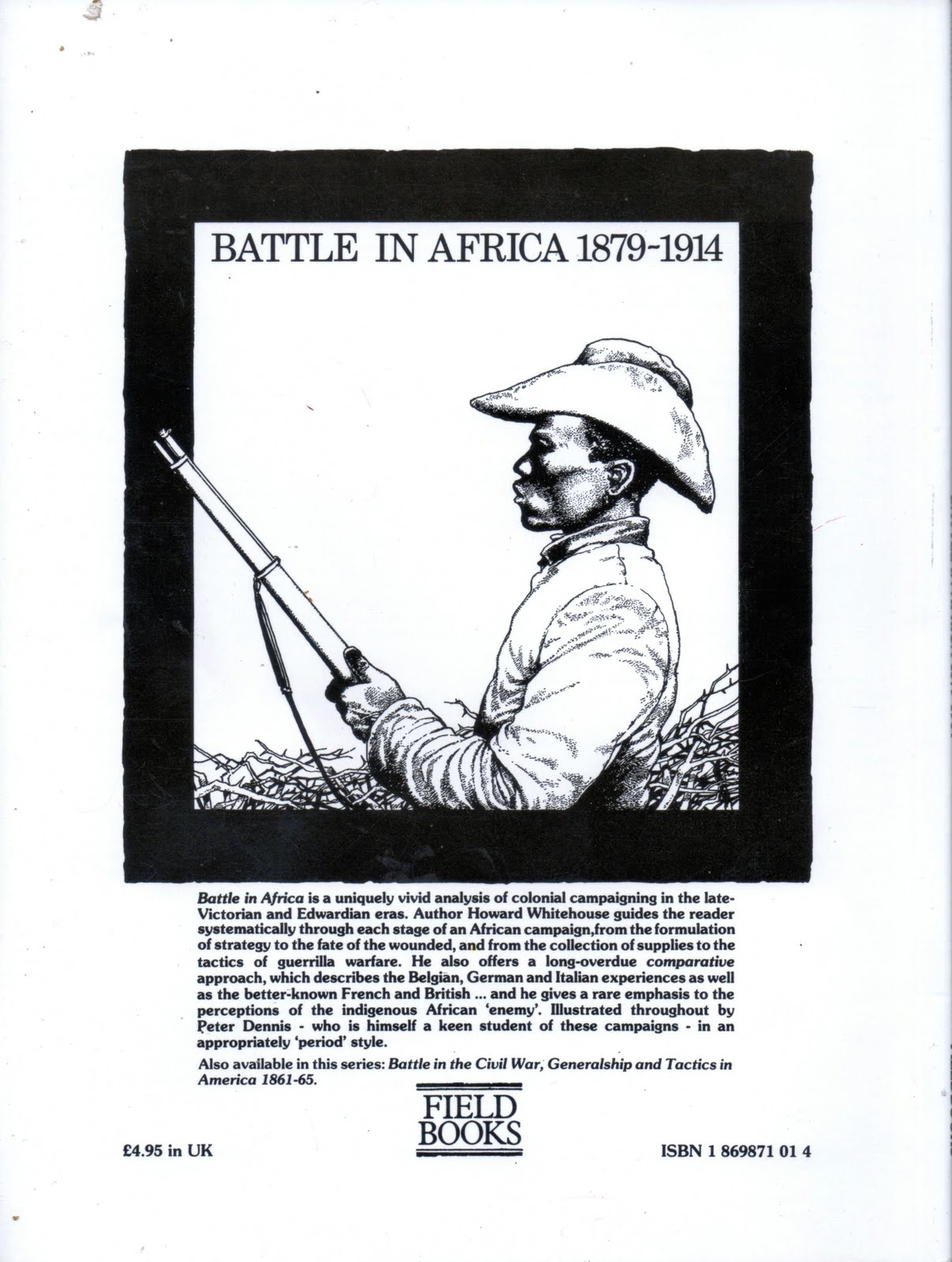 Vintage Wargaming: Field Books: Battle in the Civil War/Battle in Africa