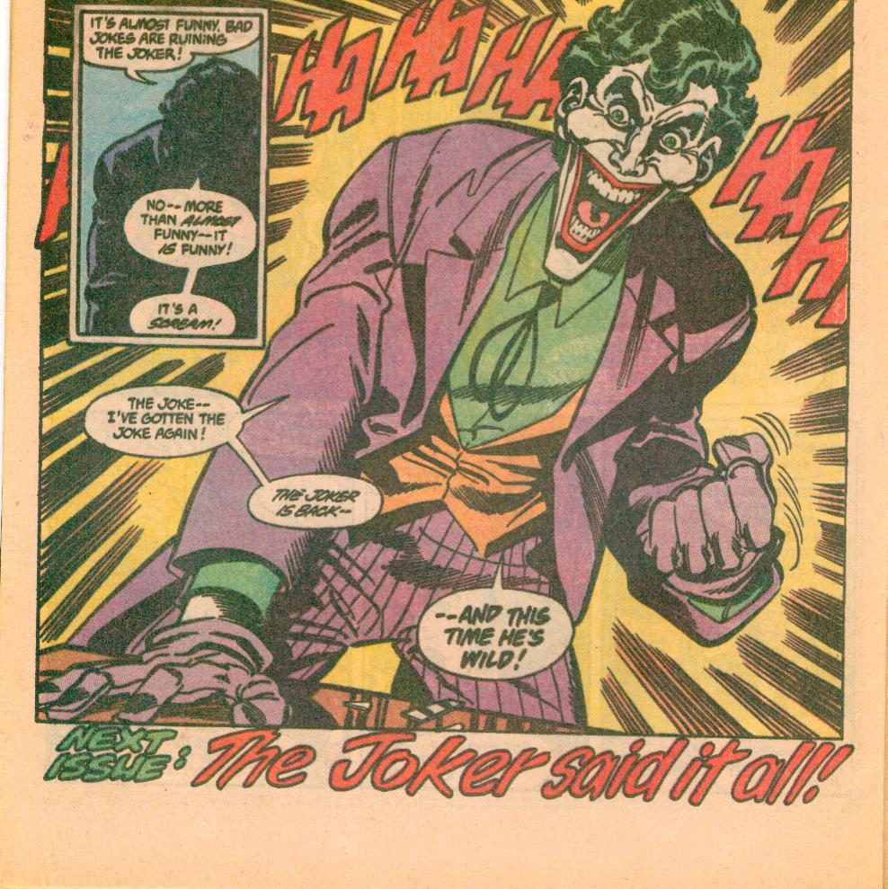 Dr. Theda's Crypt: The Evil of the Joker