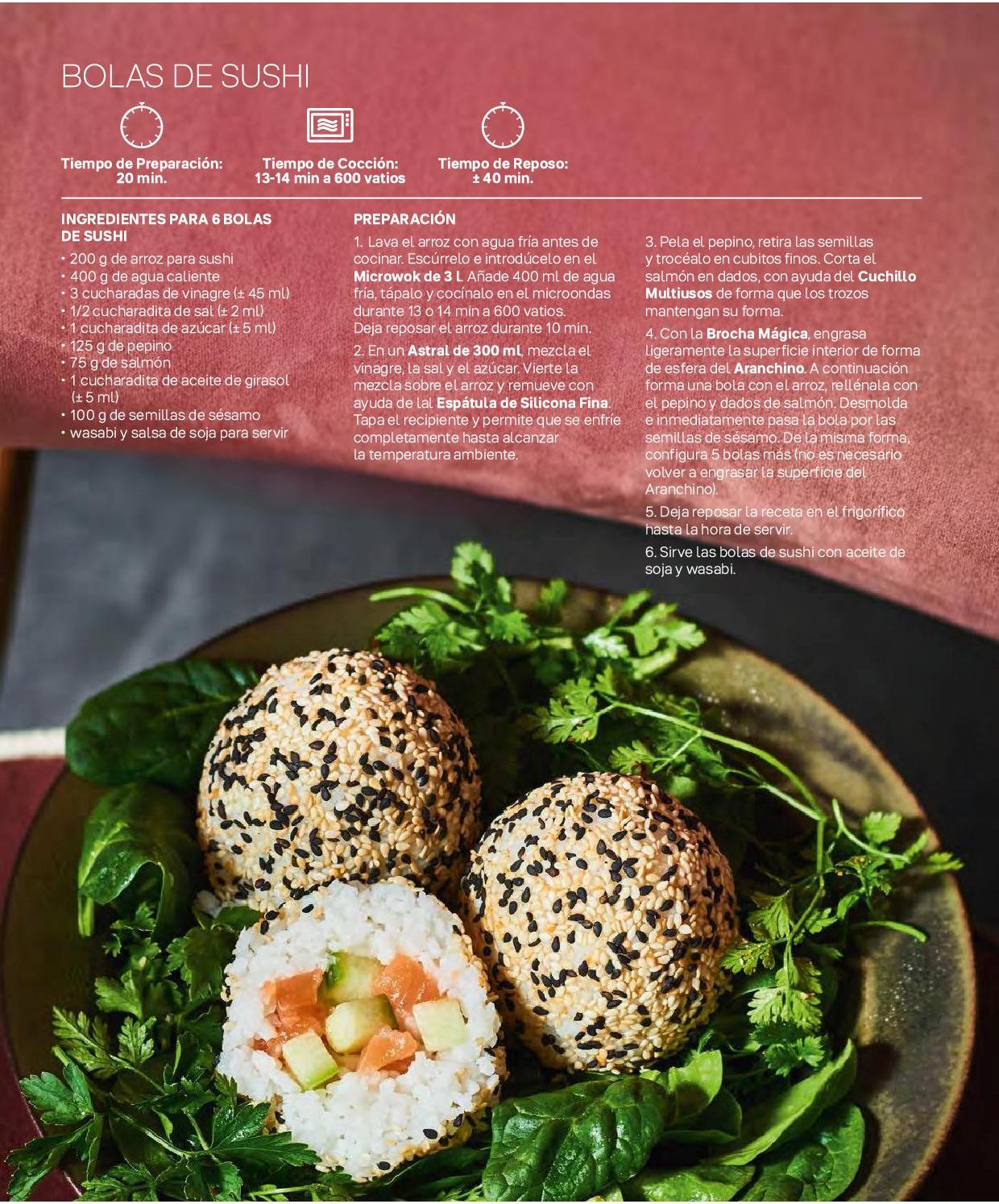 Tu Tupperware: Bolas de sushi