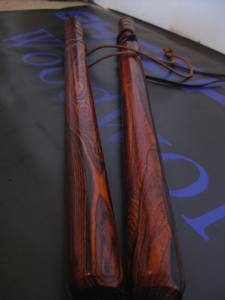 Tropical Exotic Hardwoods: Custom Cocobolo Police Baton by Drew ...