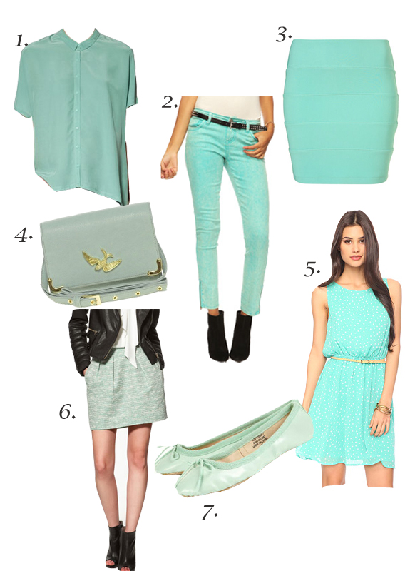 Spring Trends: Mint Green | Viva Fashion