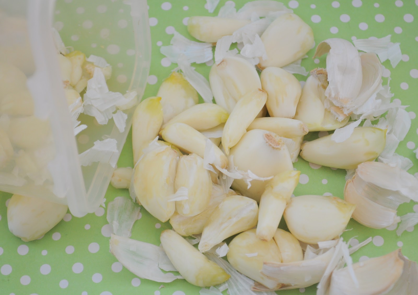 Holiday Sparkle: The Fastest way to Peel Garlic