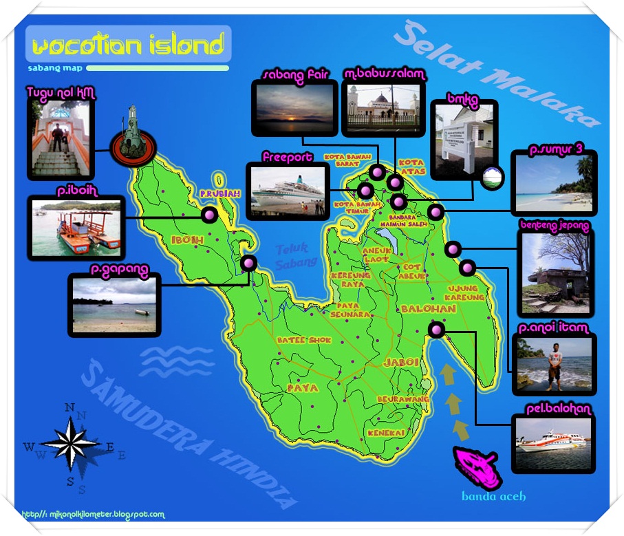 INDONESIA , SABANG ISLAND: Tentang Kota Sabang