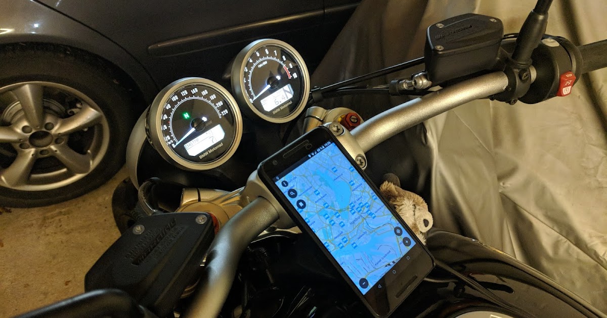 Handy an das Motorrad anbauen