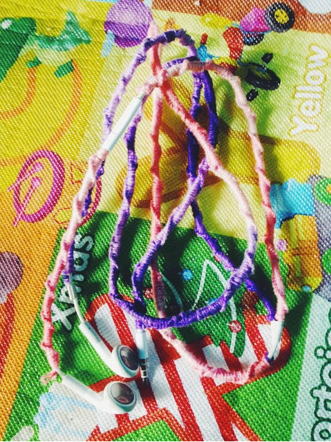 DIY Earphone's Cover - Nheng's Wonderland