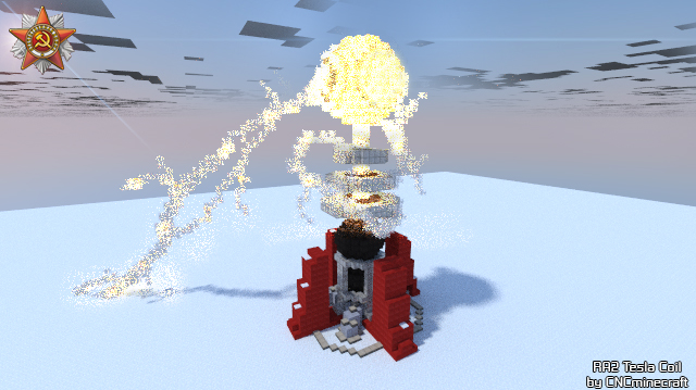 Soviet Tesla Coil (Red Alert 2) ~ Military Minecraft Website