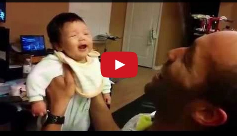 3 Month Old Baby's First Laughing is so Cute - Adorably Contagious ...