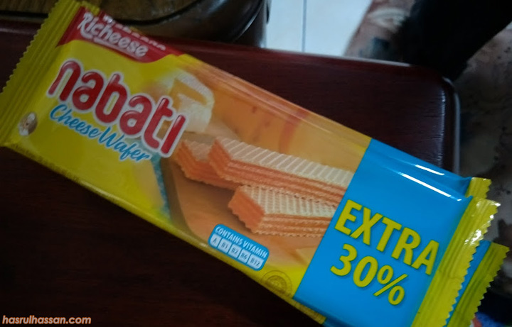 Sedapnya Biskut Wafer Cheese Nabati Ni ...