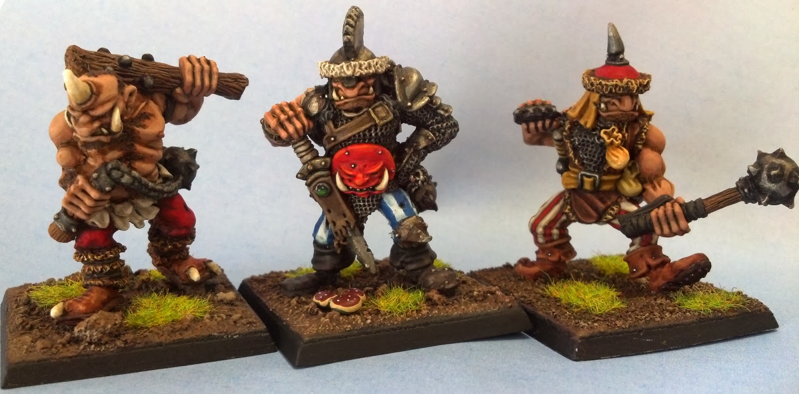 6 iron spikes: Oldhammer - Hrothyogg Ogre Captain