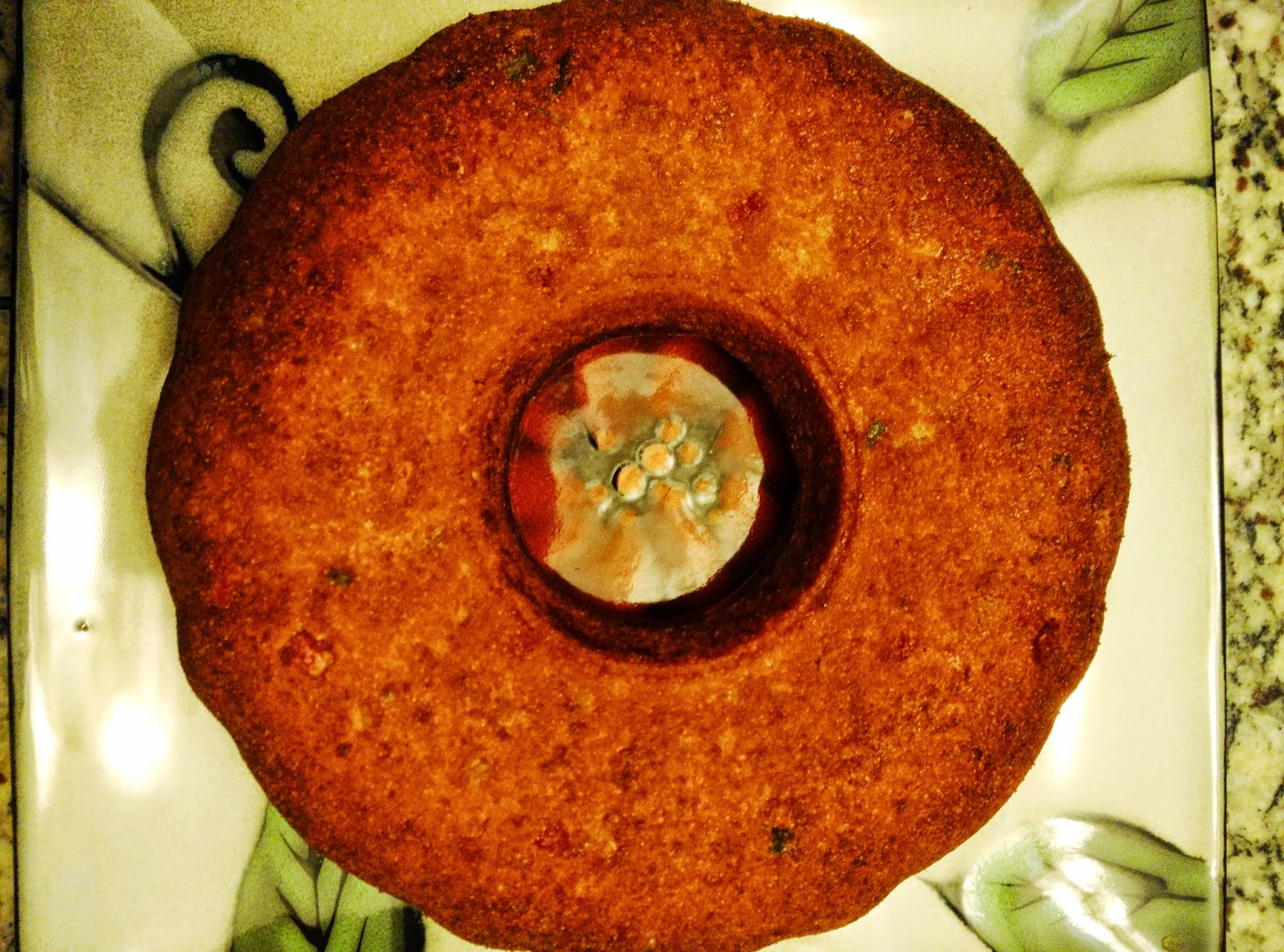 Eggless Suji Cake ( Fine Rawa ) with tuti fruity in oven - Sakas Aahaar
